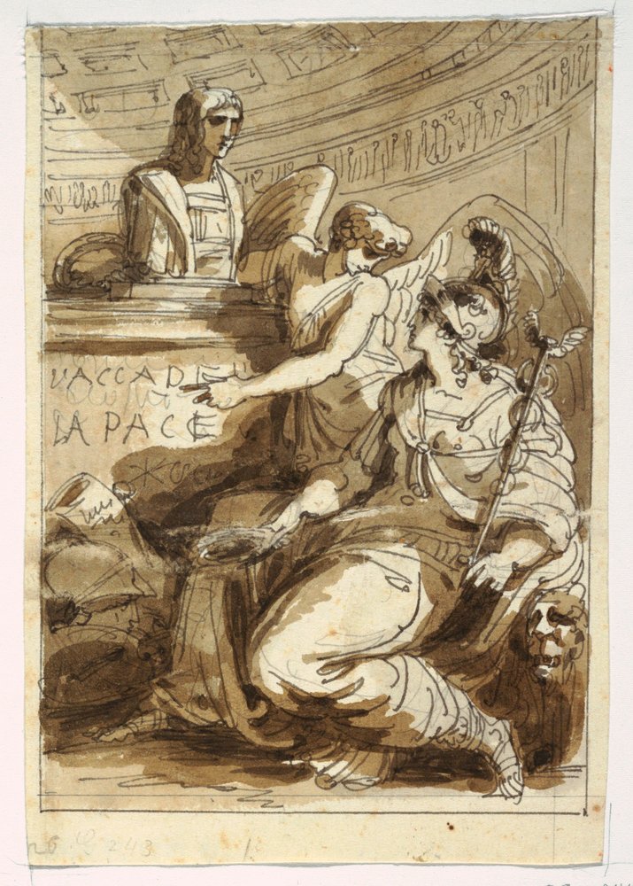 Monumento para uma Academia da Paz | Felice Giani