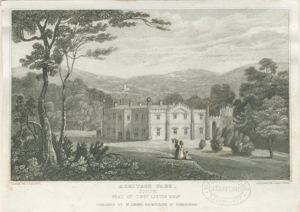 Armitage Park: gravura, nd [c 1830] | Frederick Calvert