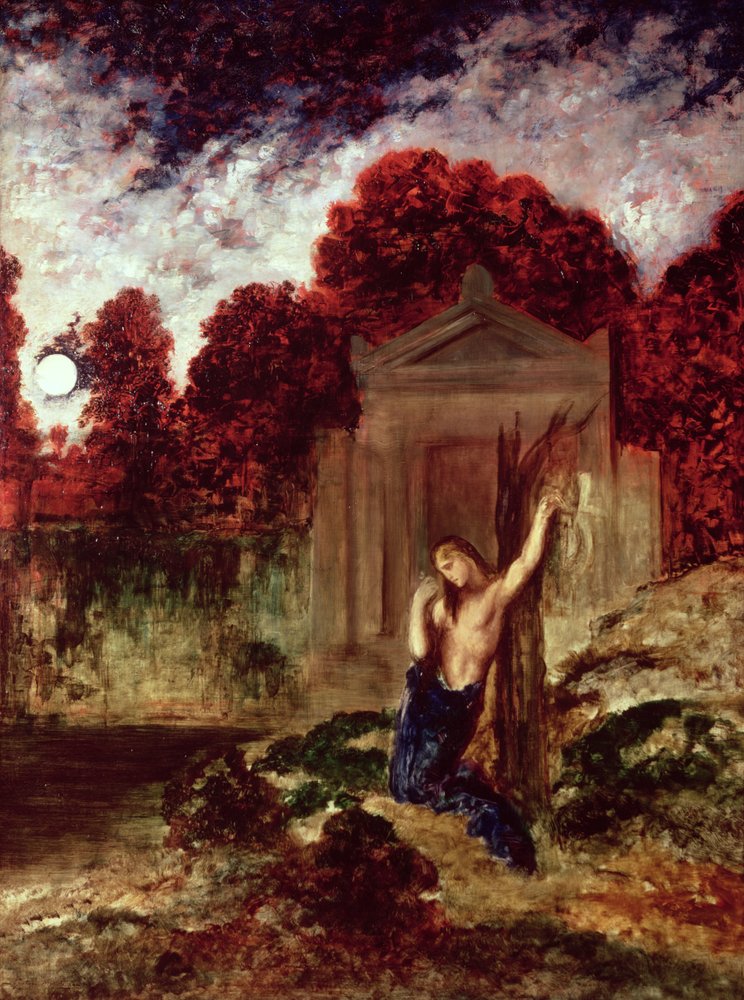 Orfeu no túmulo de Eurydice | Gustave Moreau