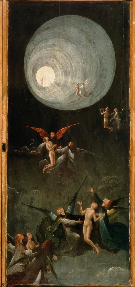 A ascensão ao paraíso celestial | Hieronymus Bosch