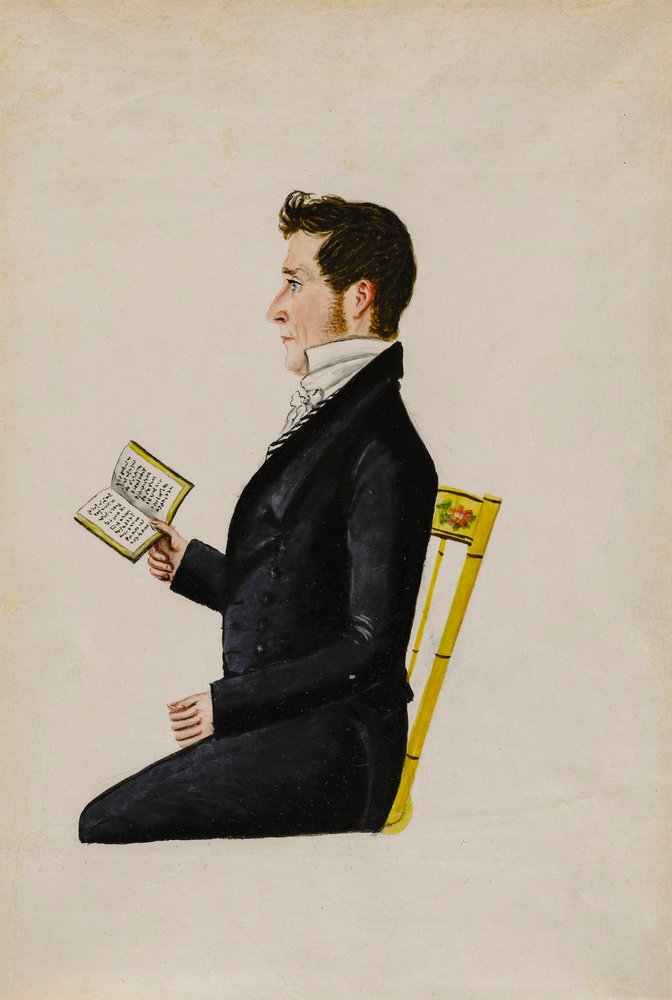 Retrato de George Musser, ca. 1826. | Jacob Maentel