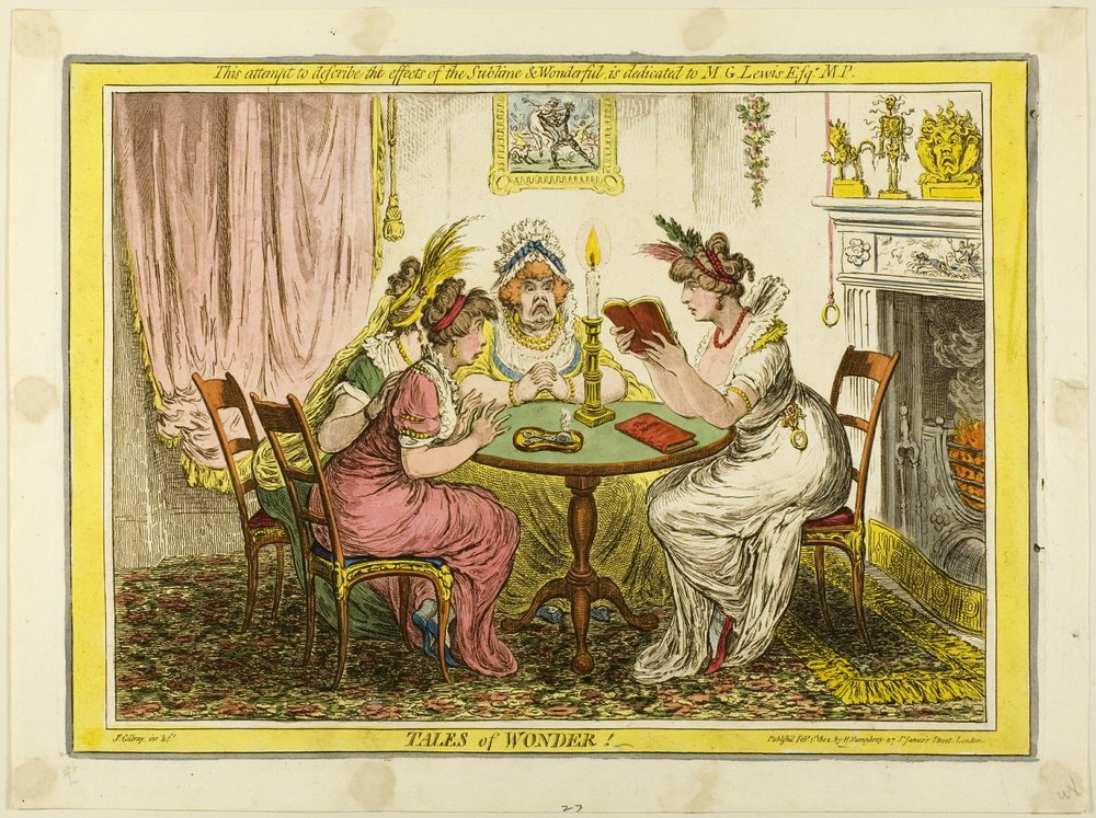 Contos de Maravilhas! | James Gillray | Impressão de arte