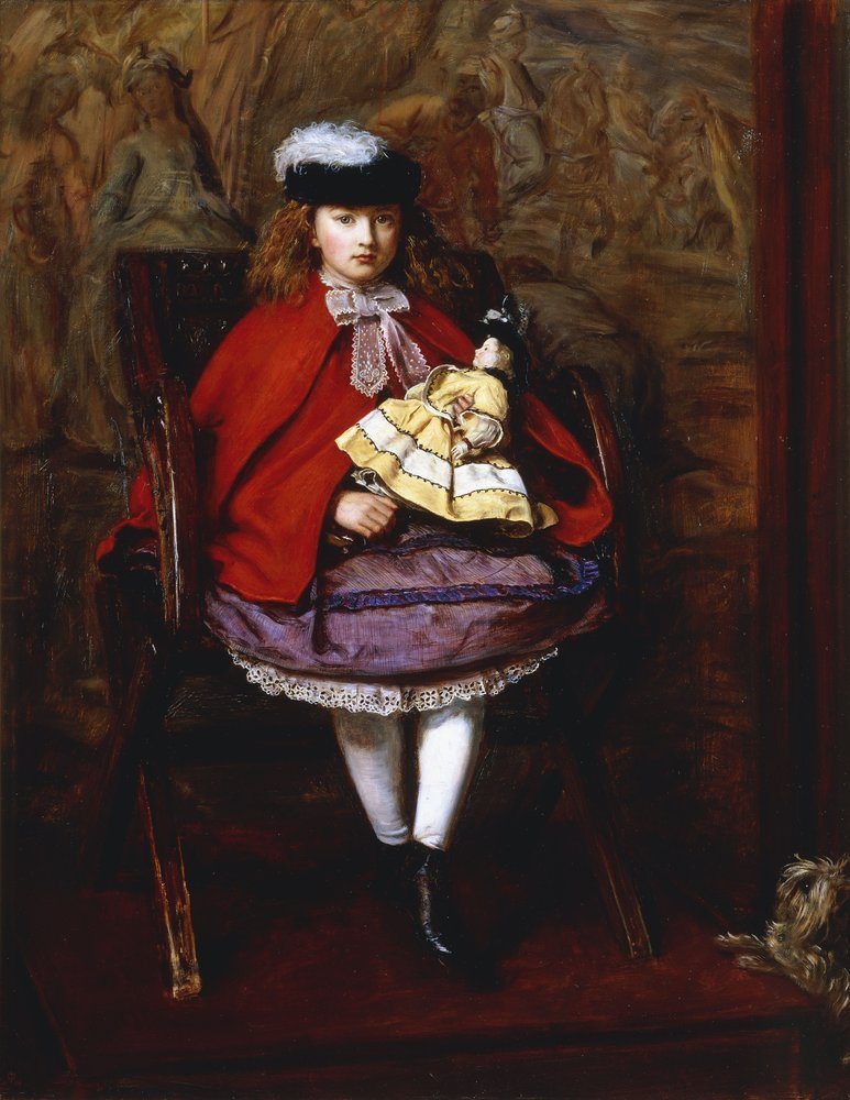 Lilly, filha de John Noble, 1864 | John Everett Millais