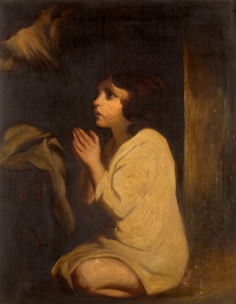 O infante Samuel | Joshua Reynolds | Impressão de arte