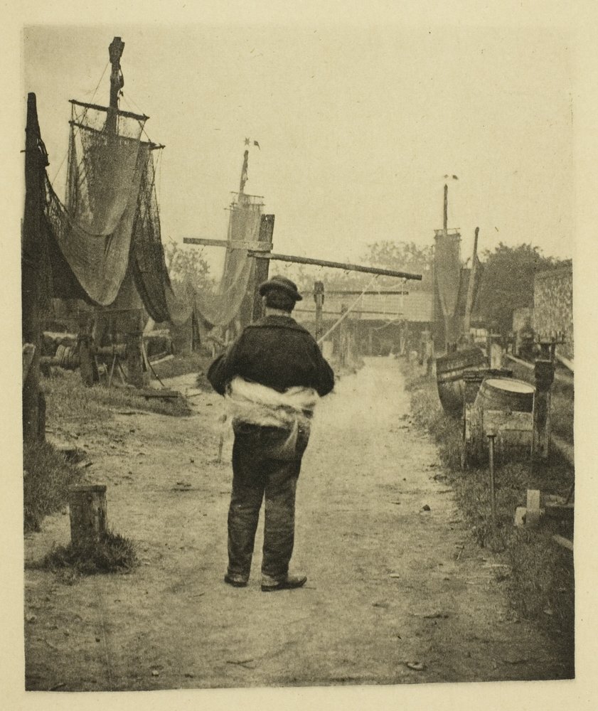 Um passeio de corda | Peter Henry Emerson