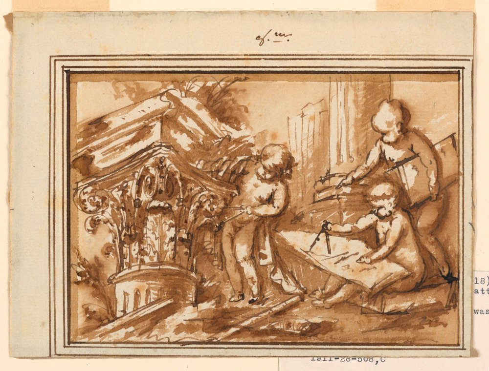 Projeto para um Overdoor | Piat Joseph Sauvage