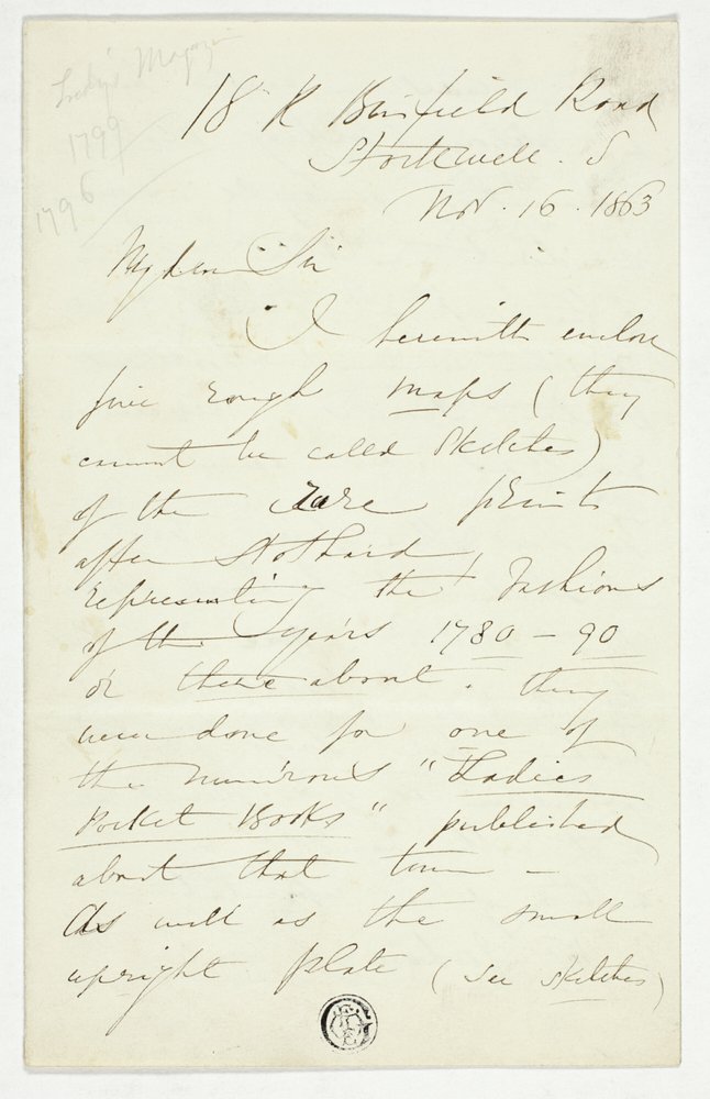 Carta de William Edward Frost | William Edward Frost