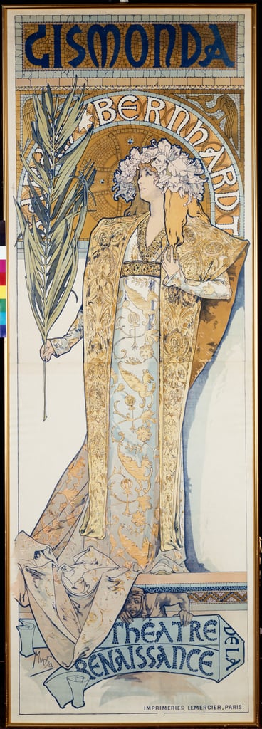 Gismonda, Teatro do Renascimento, 1894 | Alphonse Mucha