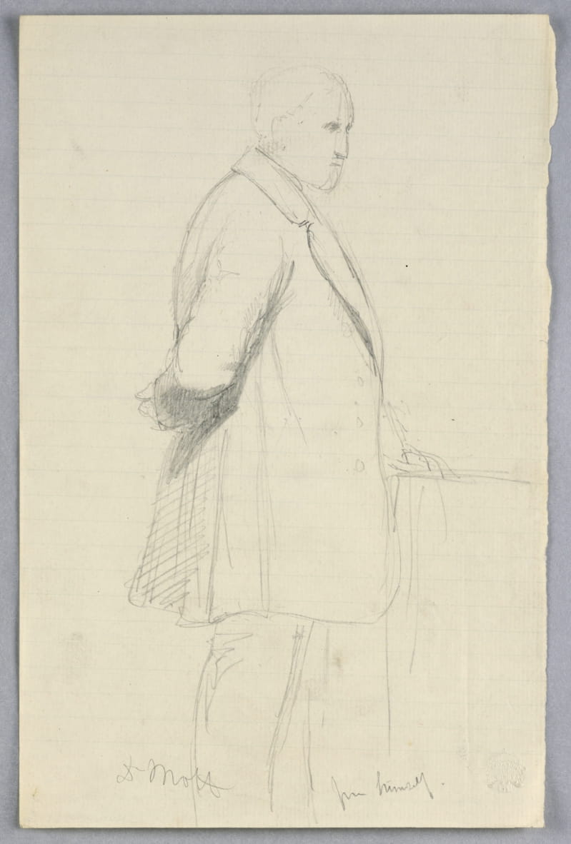 Estudo do Dr. Mott para "Grupo Científico"