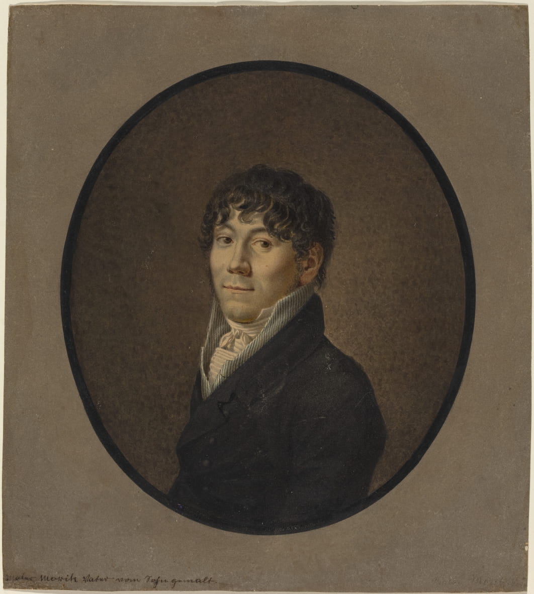 Retrato do pai do artista | Friedrich Wilhelm Moritz