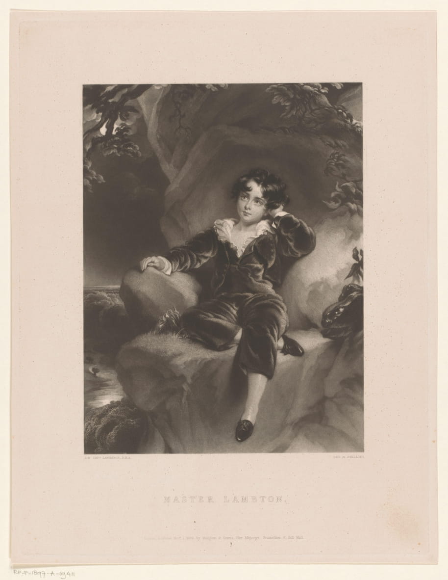 Retrato de Charles William Lambton Portret de Charles William Lambton