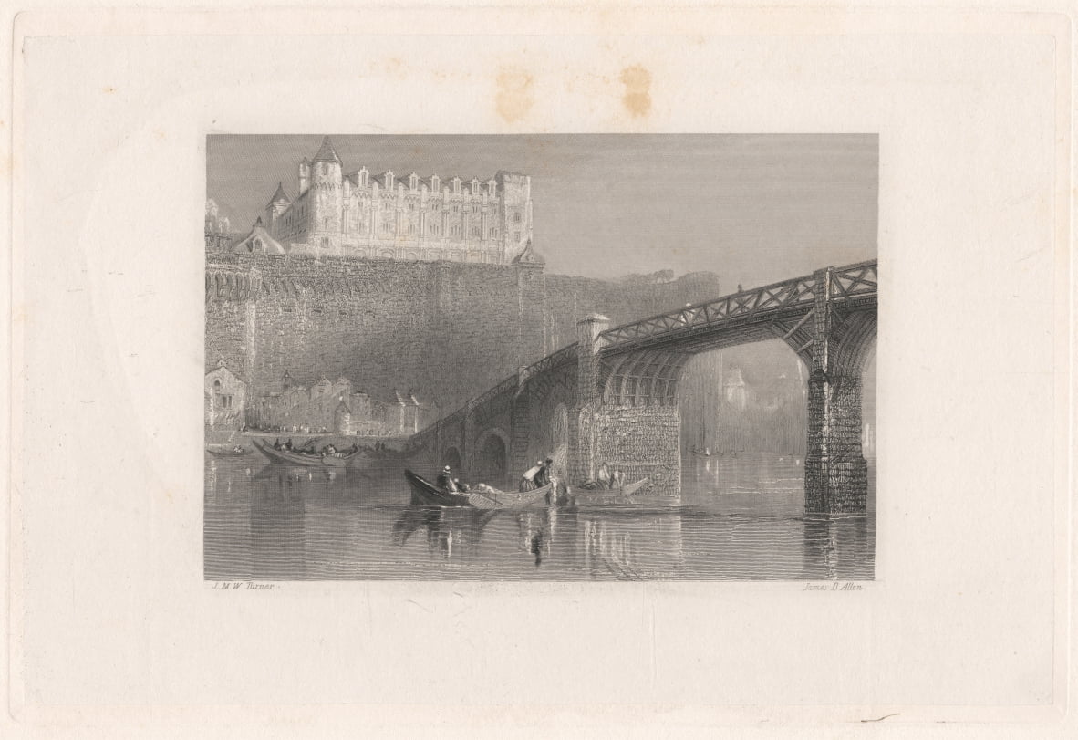 Castelo de Amboise | James Baylis Allen | Impressão de arte