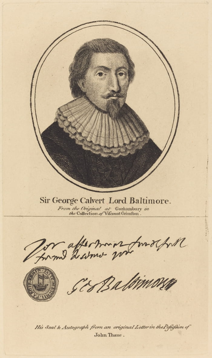 Sir George Calvert, Lord Baltimore | John Thane
