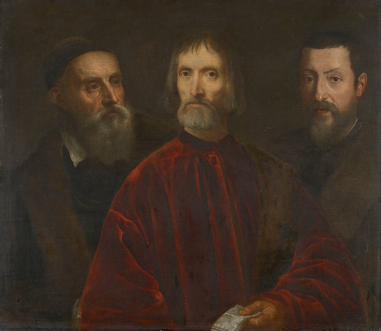Ticiano e os seus amigos | after Titian | Impressão de arte