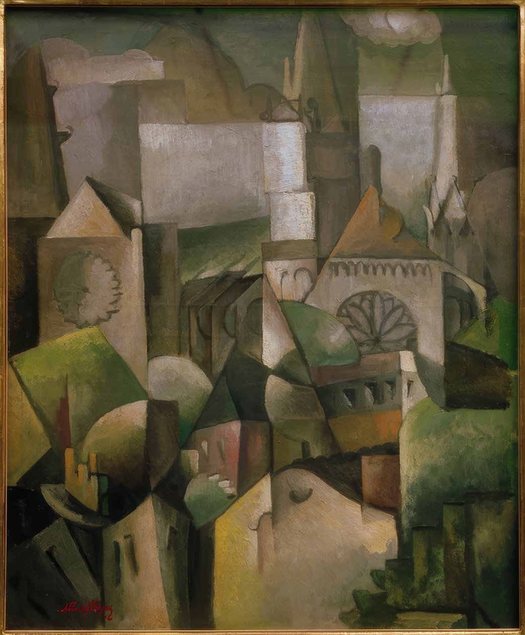 Catedral de Chartres | Albert Gleizes | Impressão de arte