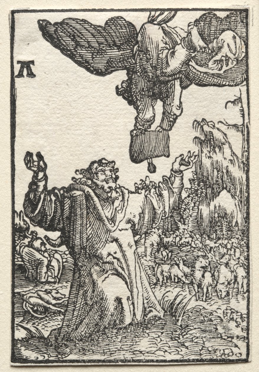 A Queda e Redenção do Homem: A Mensagem do Anjo para Joachim, c. 1515