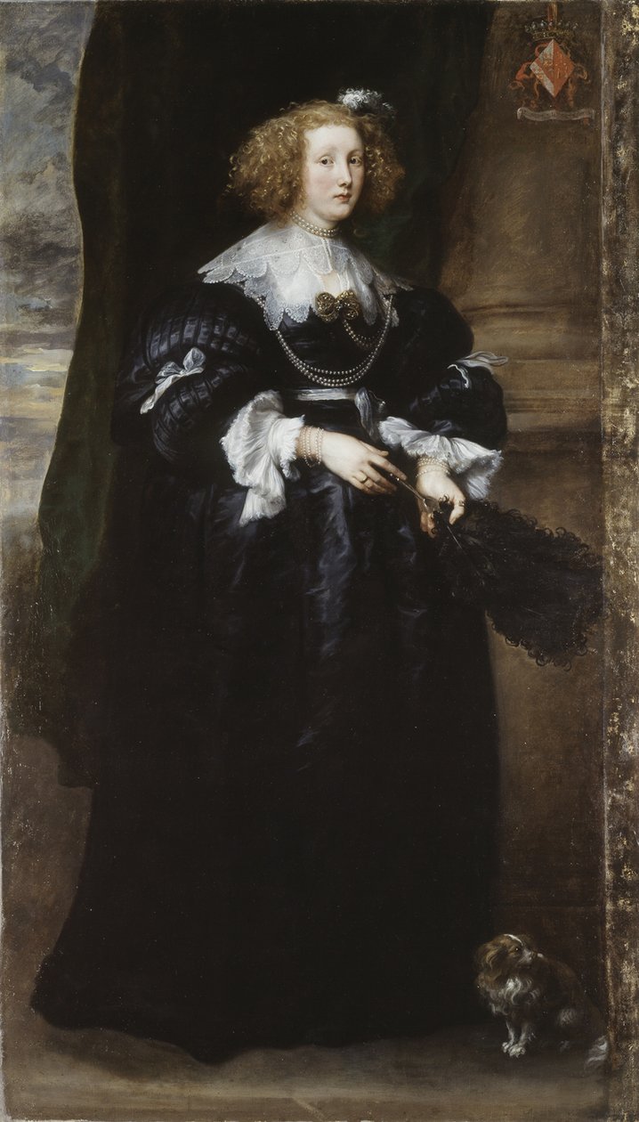 Retrato de Maria de Raet | Anthony van Dyck
