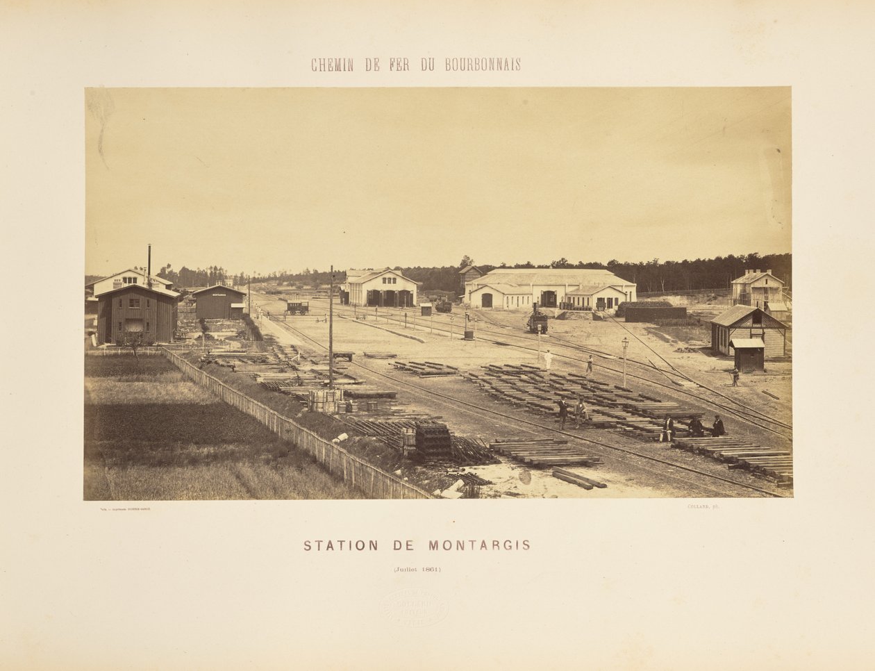 Estação de Montargis | Auguste Hippolyte Collard