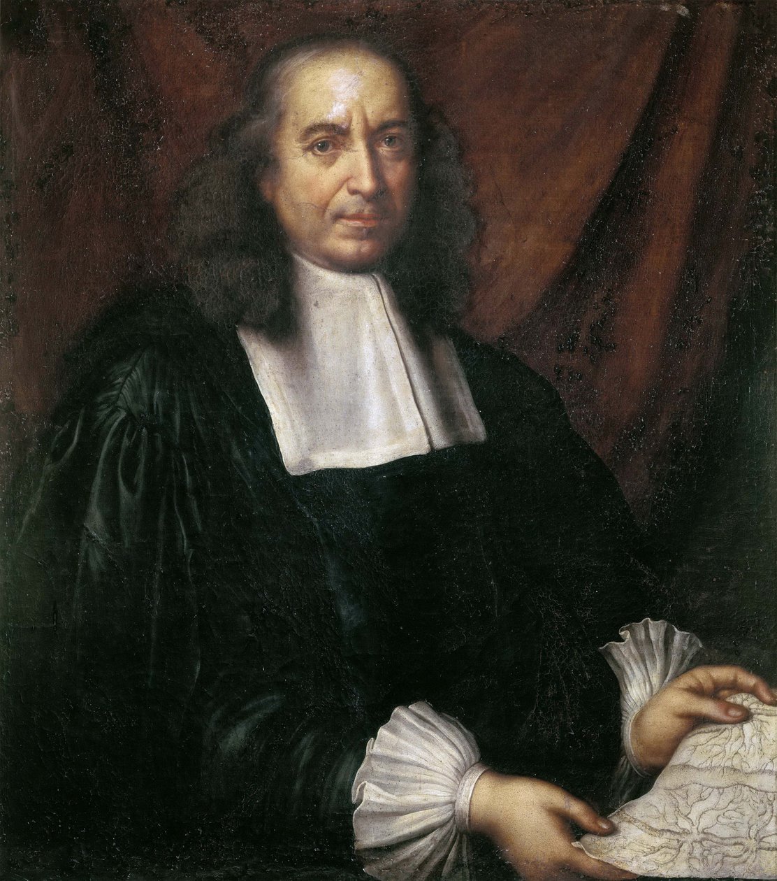 Retrato de Marcello Malpighi 1628-1694. | Carlo Cignani