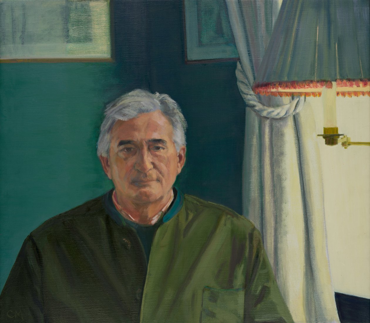 Sir Antony Beevor 2013 (óleo sobre tela) | Celia Montague