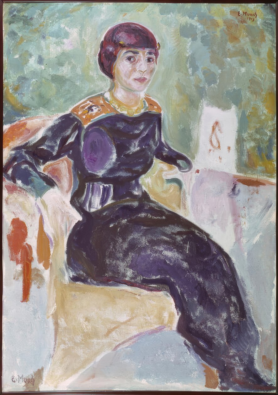 Elsa Glaser | Edvard Munch | Impressão de arte