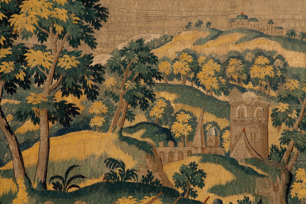 Tapeçaria flamenga. Série História de Cyrus. No VI Tomyris ordena que a ...