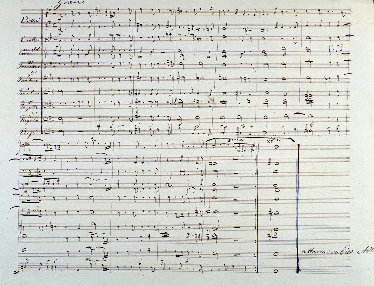 Página da abertura da partitura 'The Messiah' (O Messias) do compositor inglês naturalizado ...