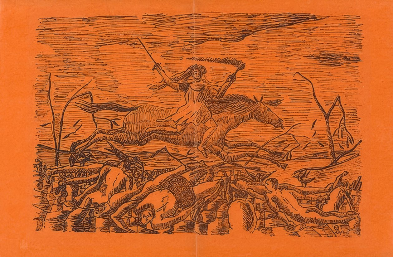 A guerra (La Guerre). 1894 | Henri Rousseau