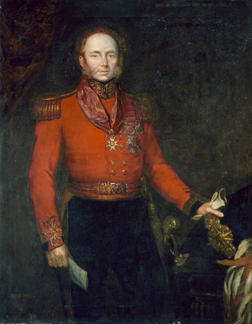 Major-General John Alexander Dunlop Agnew Wallace (cerca de 1775-1857) 1835
