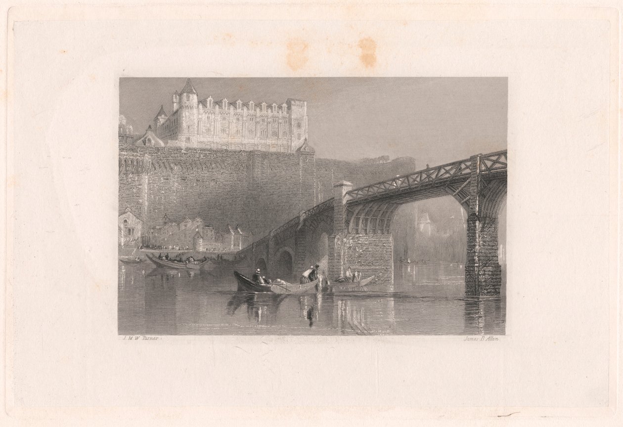 Castelo de Amboise | James Baylis Allen | Impressão de arte