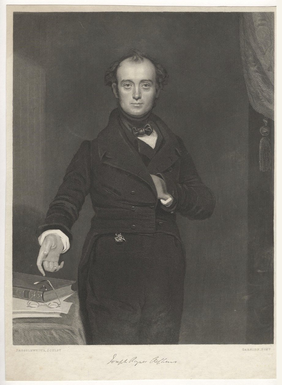 Joseph Rayner Stephens, por James Posselwhite depois de Benjamin