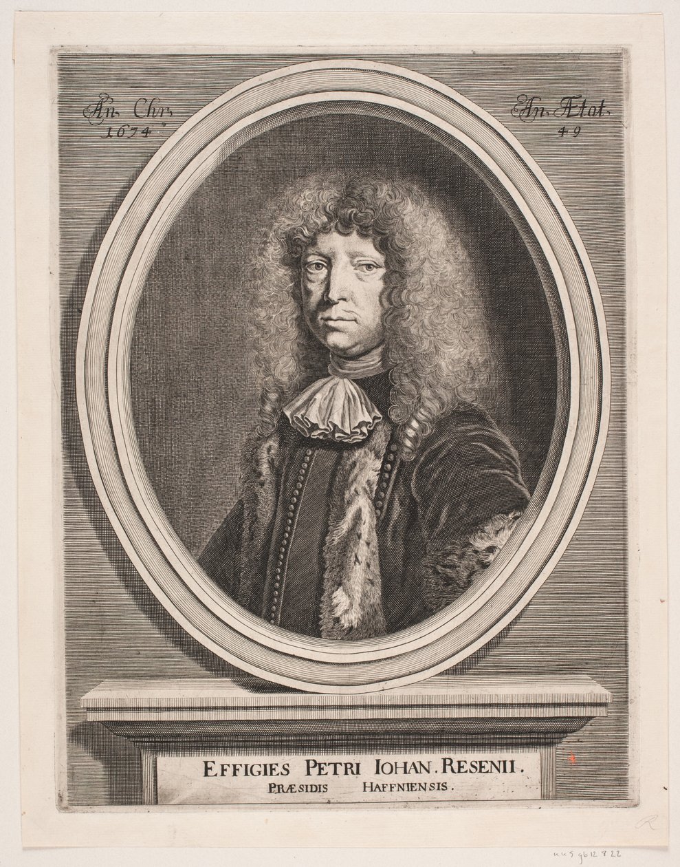 Peder Hansen Resen | Johann Husman | Impressão de arte