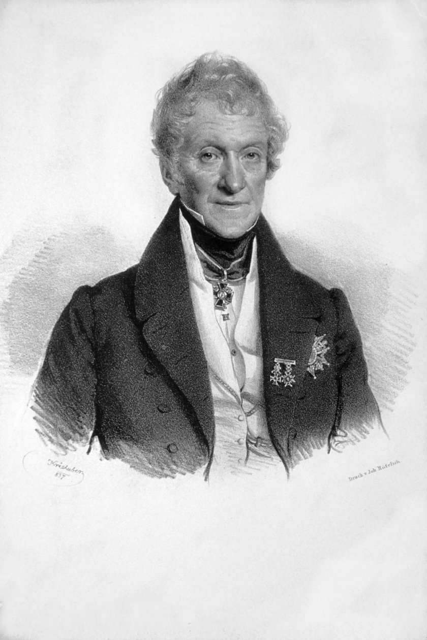 Litografia de Franz Xaver Ottenfels-Gschwind