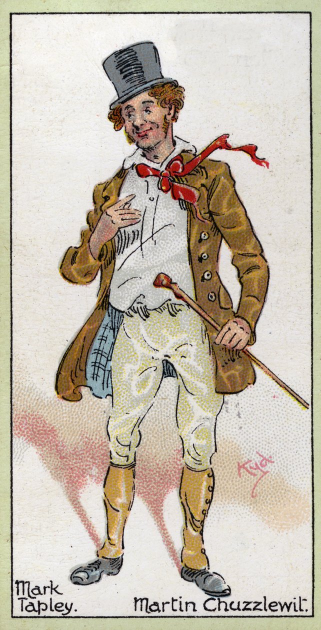 Mark Tapley, de "Martin Chuzzlewit", de Charles Dickens, 1923