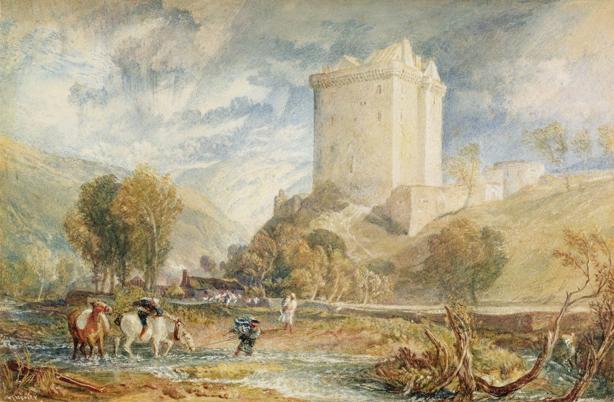 Castelo de Borthwick | Joseph Mallord William Turner