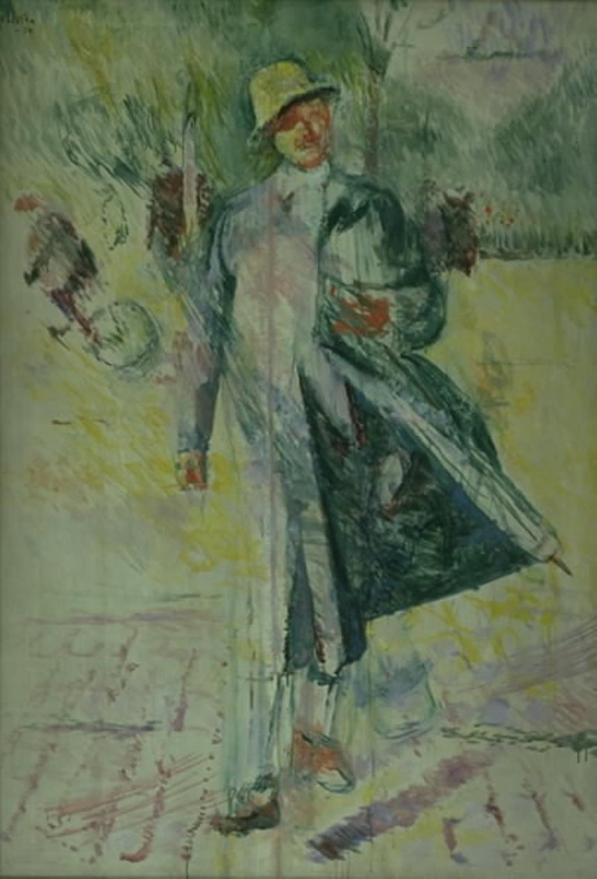 Auto-retrato | Ludvig Karsten | Impressão de arte