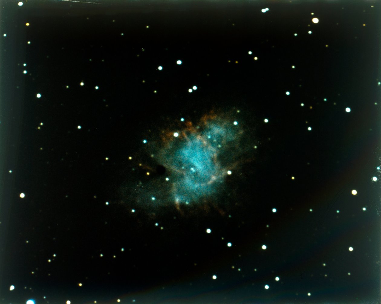 Nebulosa do Caranguejo na constelação de Touro.