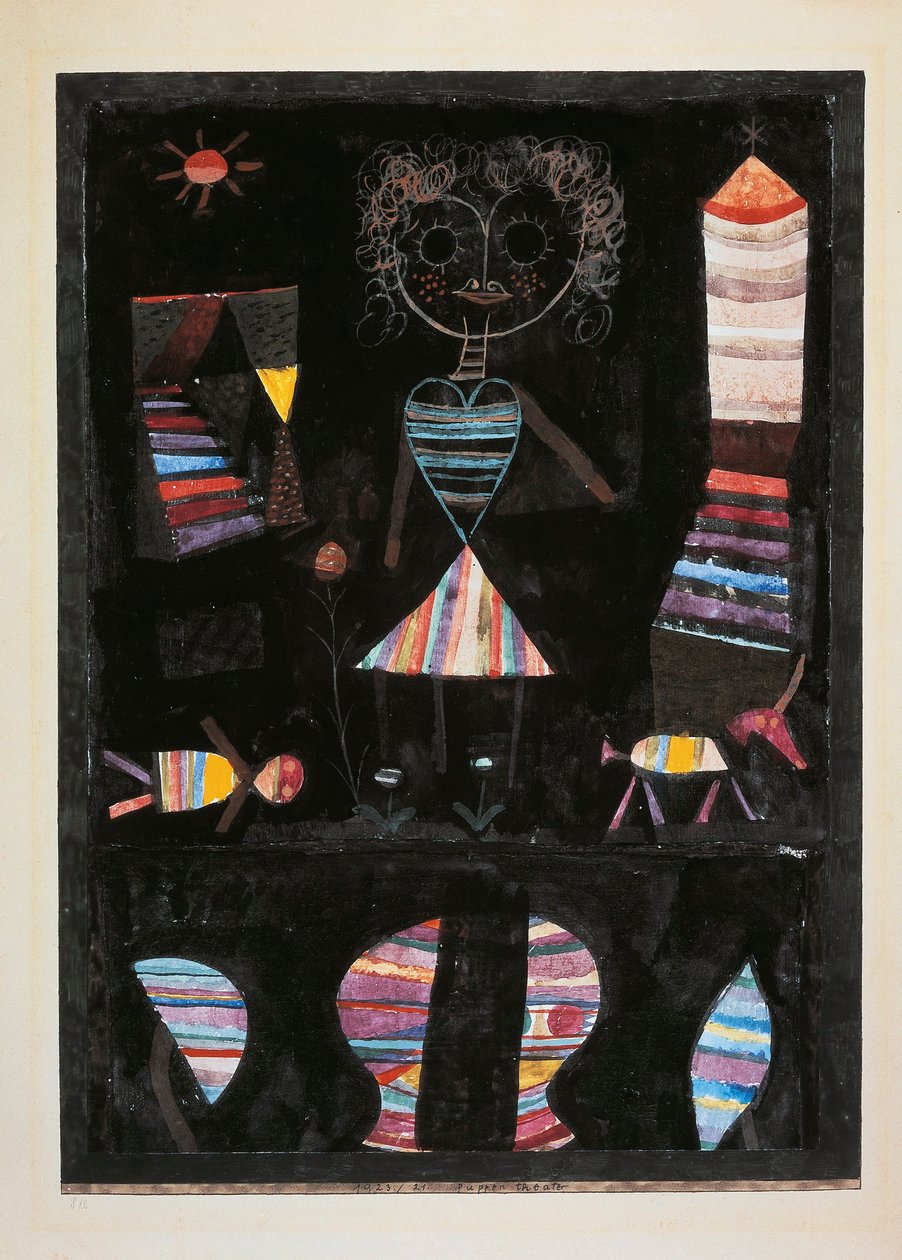 Teatro de marionetas (Puppet Theatre) | Paul Klee