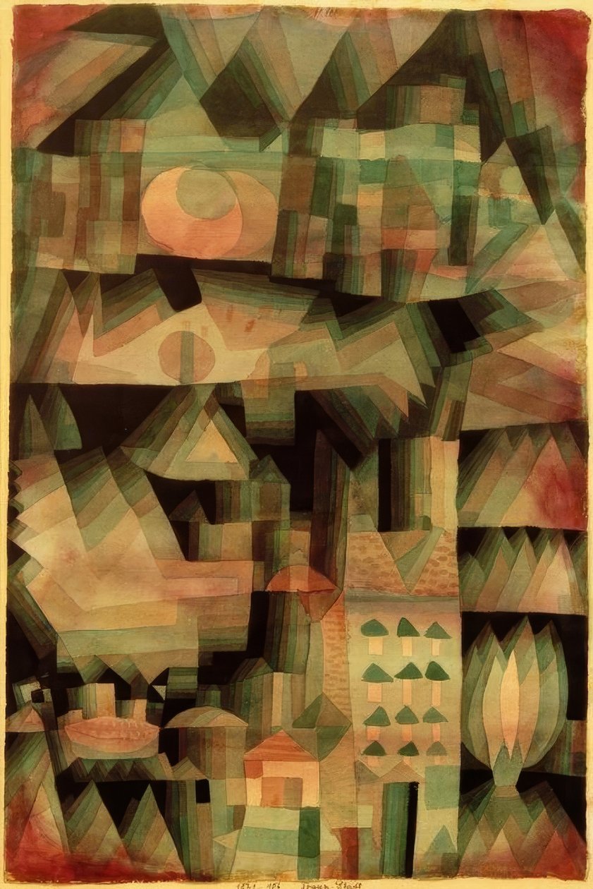 Dream City | Paul Klee | Impressão de arte