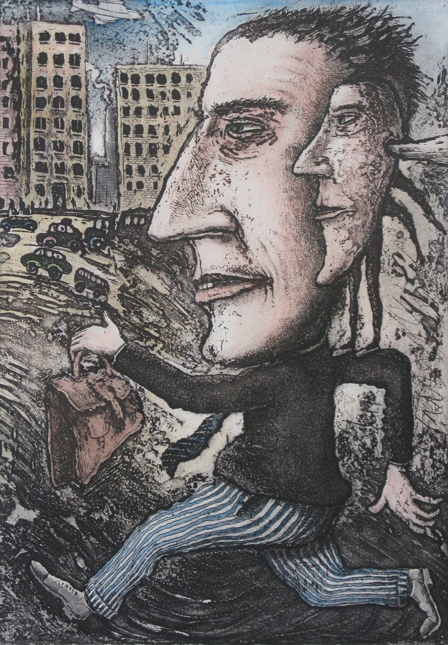 Algo o impele a isso | Peter A Ford | Impressão de arte