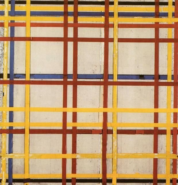 Cidade de Nova York | Piet Mondrian | Impressão de arte