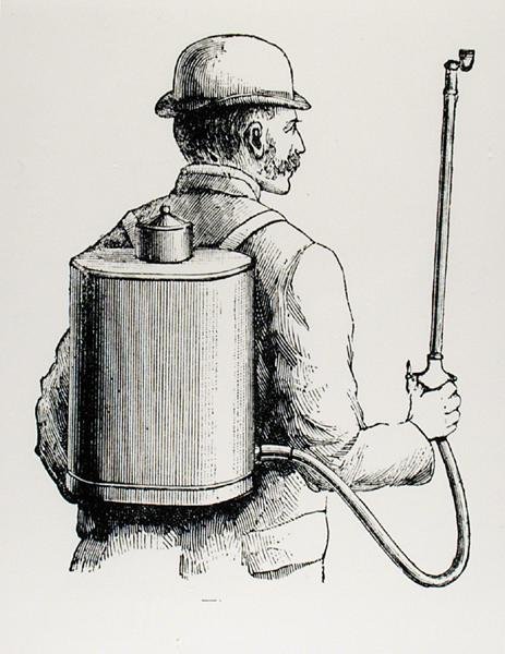 Mr Vermorel's Knapsack Pump, 'Eclair', do livro 'The Art and Craft of ...