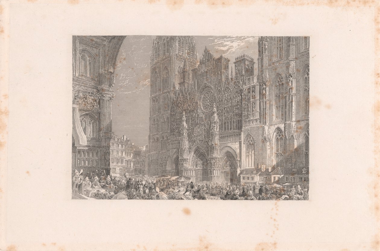 Catedral de Rouen | Thomas Higham | Impressão de arte