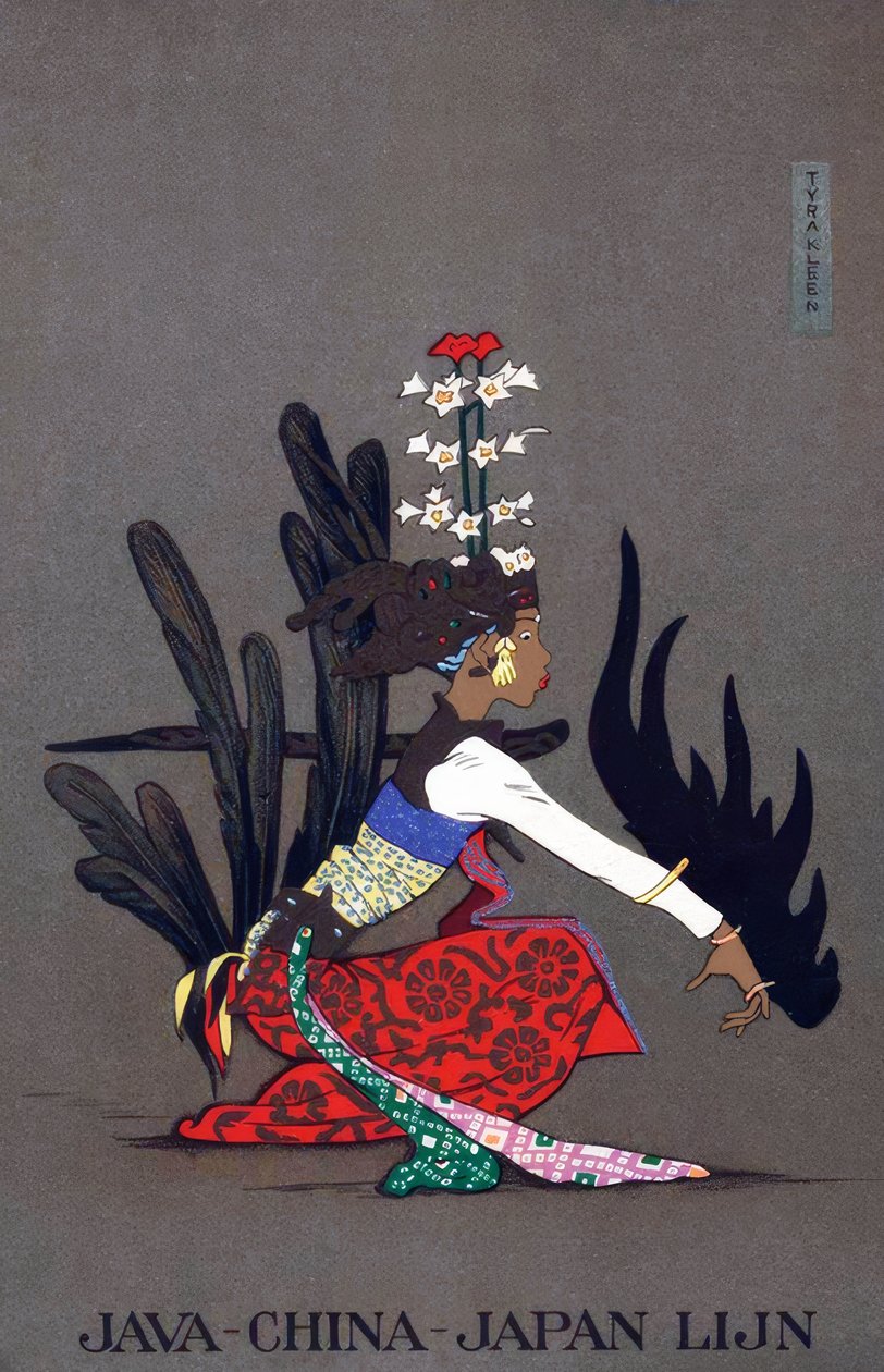 Werbung Royal Java-China-Pacote Lines | Thyra Kleen