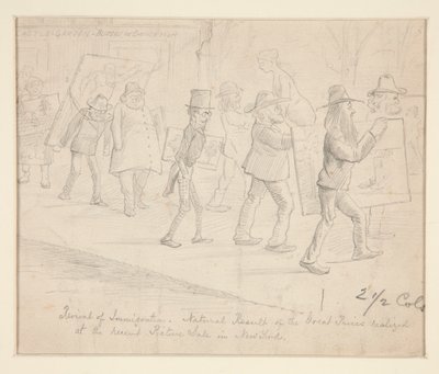 Desenho animado para | Edwin Austin Abbey