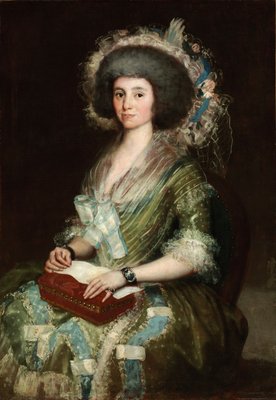 Retrato de Dona Manuela Camas | Francisco de Goya