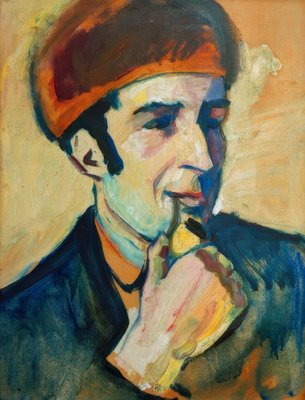 Portrait Franz Marc | Franz Marc | Impressão de arte