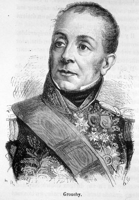 Retrato de Emmanuel, Marquês de Grouchy, Marechal da França (1766 ...