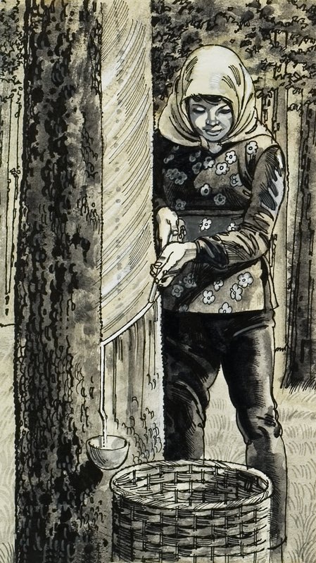 Rosca de borracha | Andrew Howat | Impressão de arte